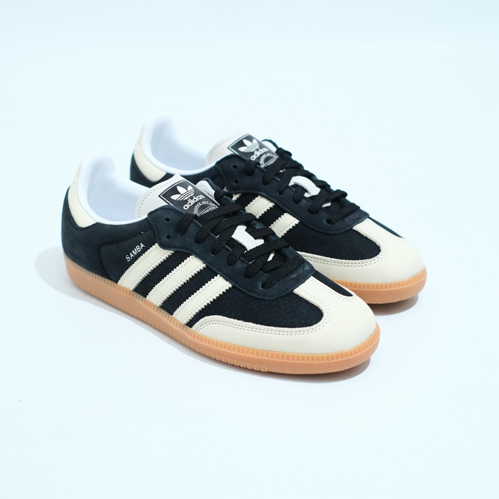 Jual ADIDAS SAMBA OG CORE BLACK WONDER WHITE SILVER METALLIC [IE5836] | Shopee Indonesia