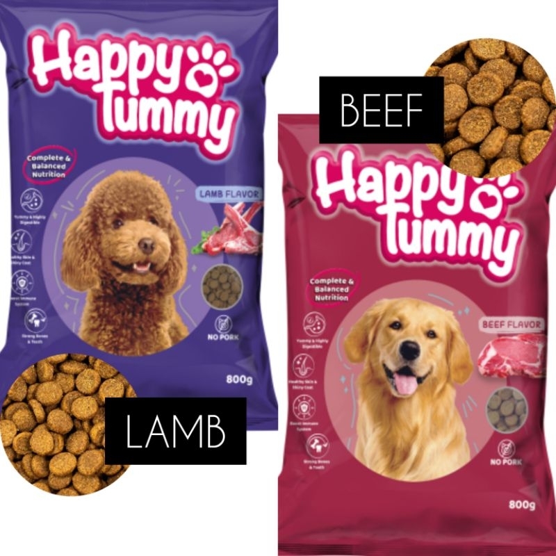 Jual HAPPY TUMMY DOG 800gr / happy tummy pakan anjing | Shopee Indonesia