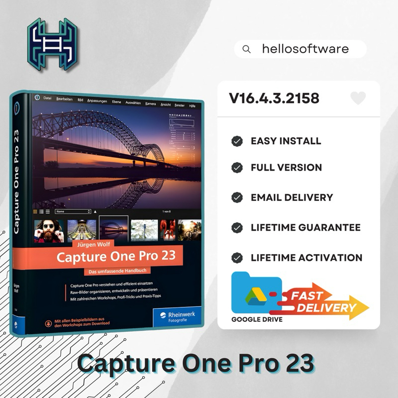 Jual (WIN/MAC) Capture One Pro 23 v16.4.3.2158 Full Version (Versi Terbaru) | Shopee Indonesia