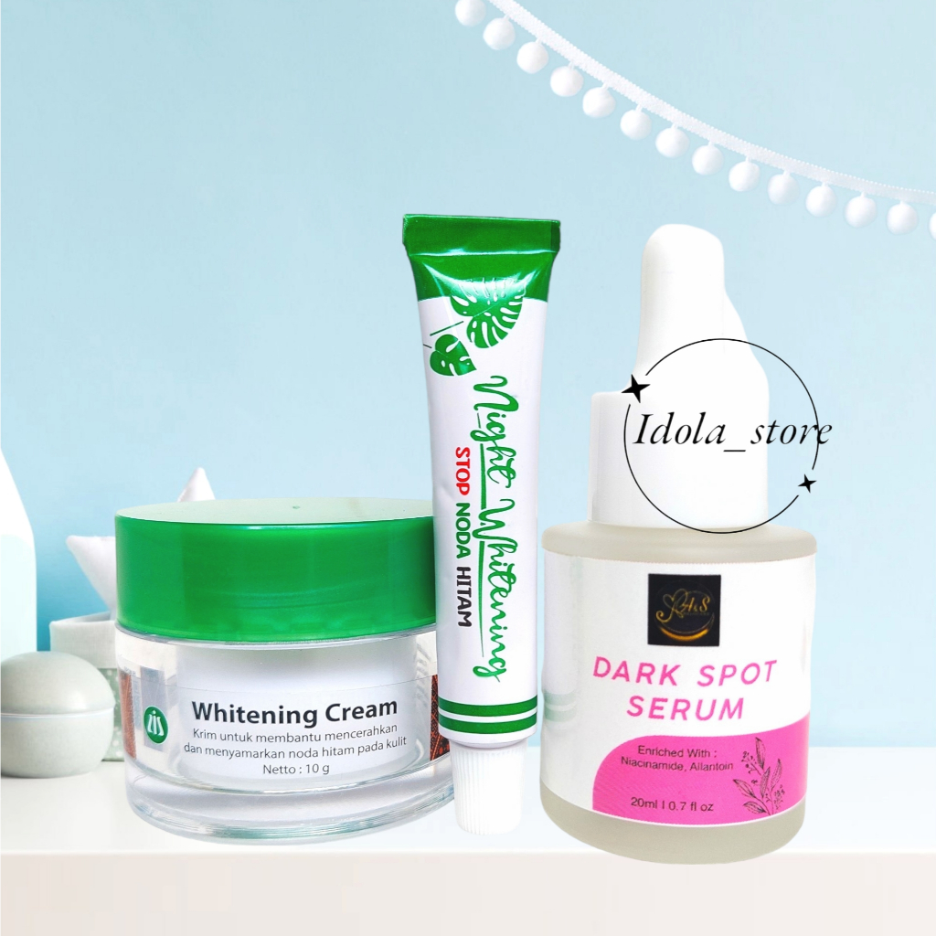 Jual Paket 3 in 1 - Liz Skincare ( Dark Spot Serum + Day Cream ...