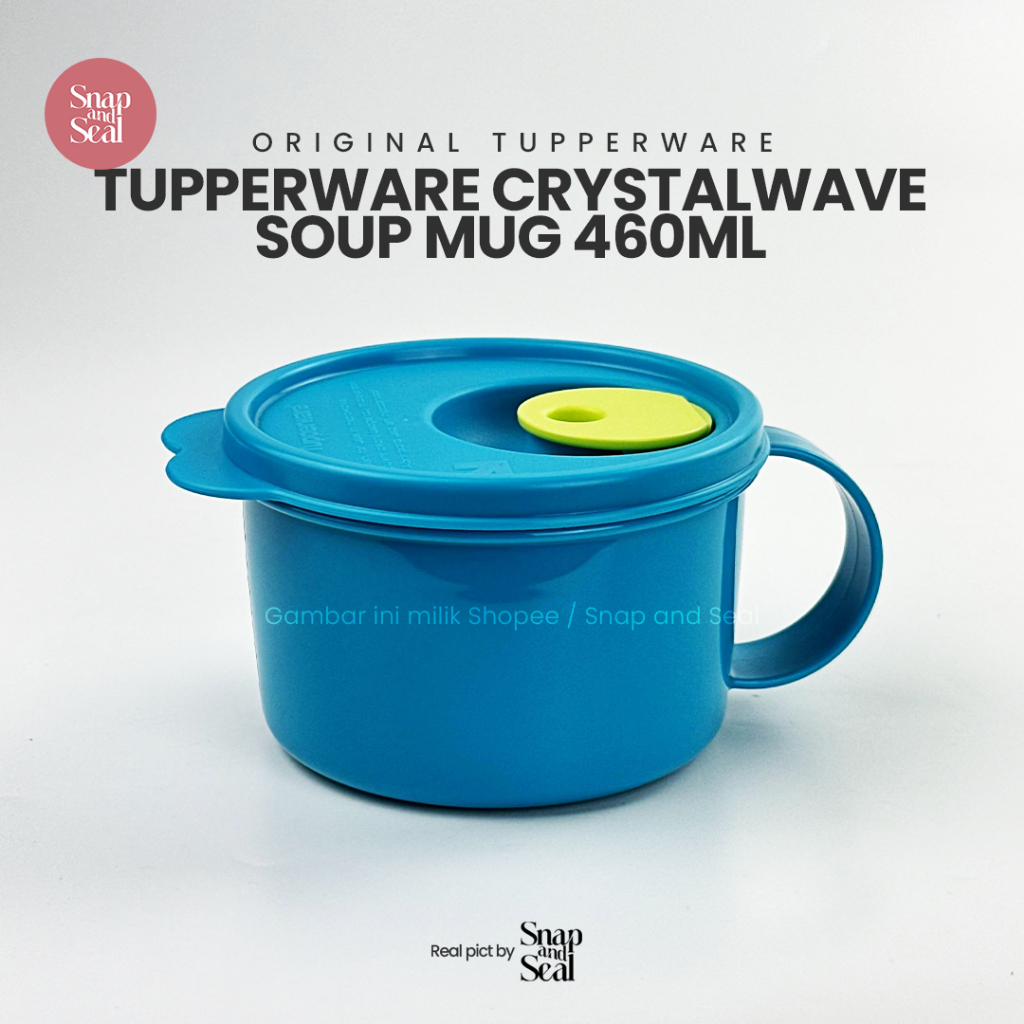 Jual Tupperware Crystalwave Soup Mug 460ml | Shopee Indonesia