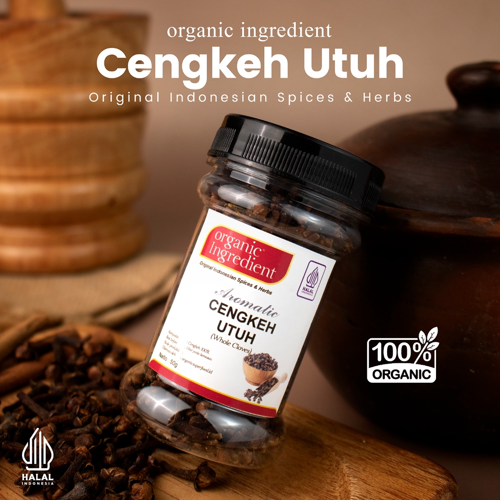 Jual Organic Ingredient Cengkeh Utuh Original Rempah Indonesia Bumbu ...