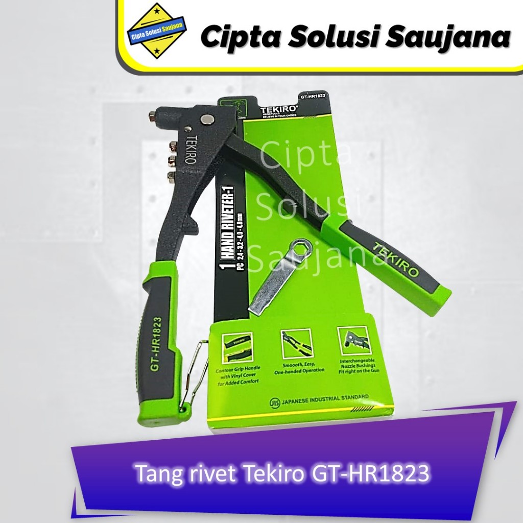 Jual TEKIRO GT-HR1823 TANG RIVET TANG RIPET ALAT PAKU RIVET KELING HAND ...