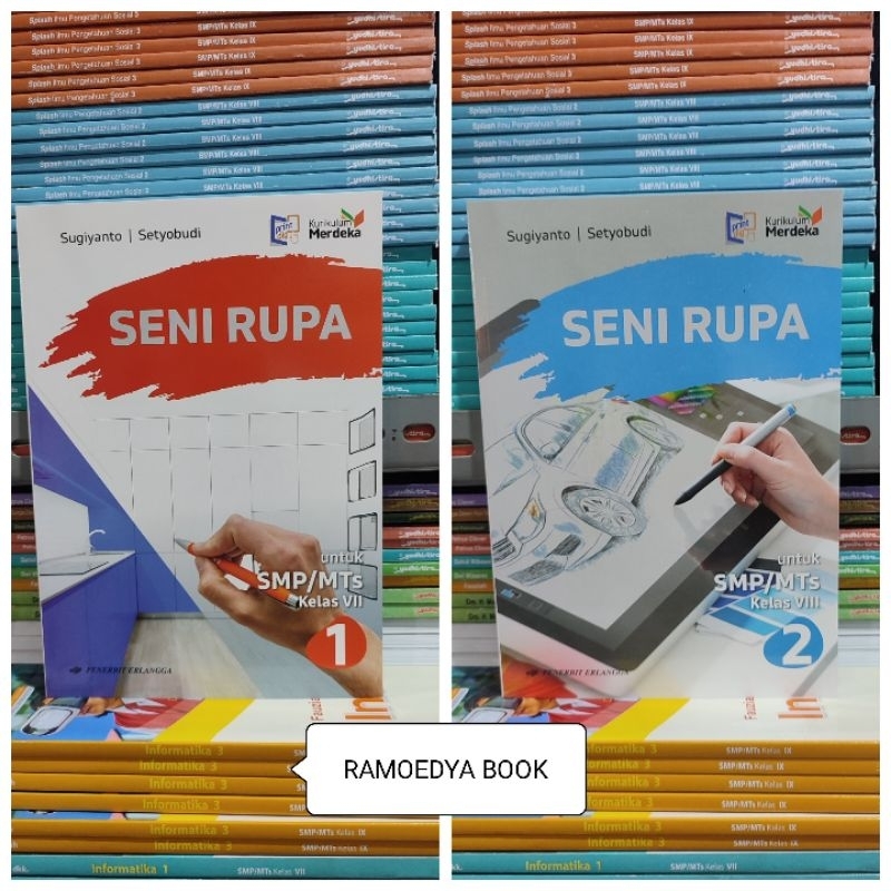 Jual Buku Seni Rupa SMP/MTs kelas 7,8,9 Kurikulum Merdeka Erlangga | Shopee Indonesia