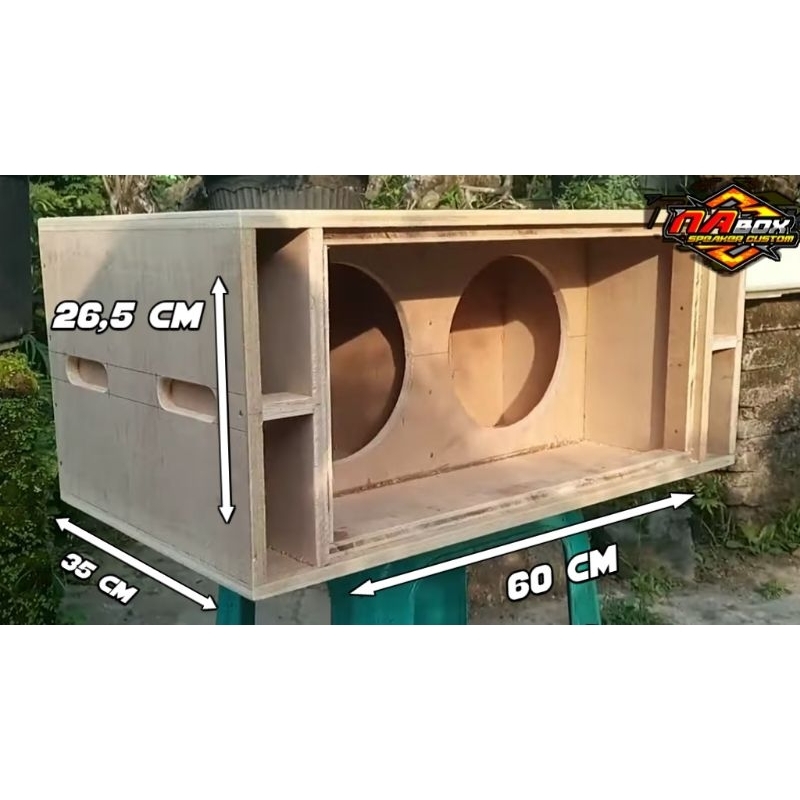 Jual BOX SPL DOUBLE 8 INCH CUSTOM | Shopee Indonesia