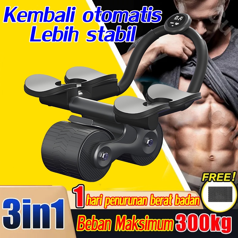 Jual 3 Hari untuk mendapatkan otot perut AB Roller Wheel Dilengkapi ...