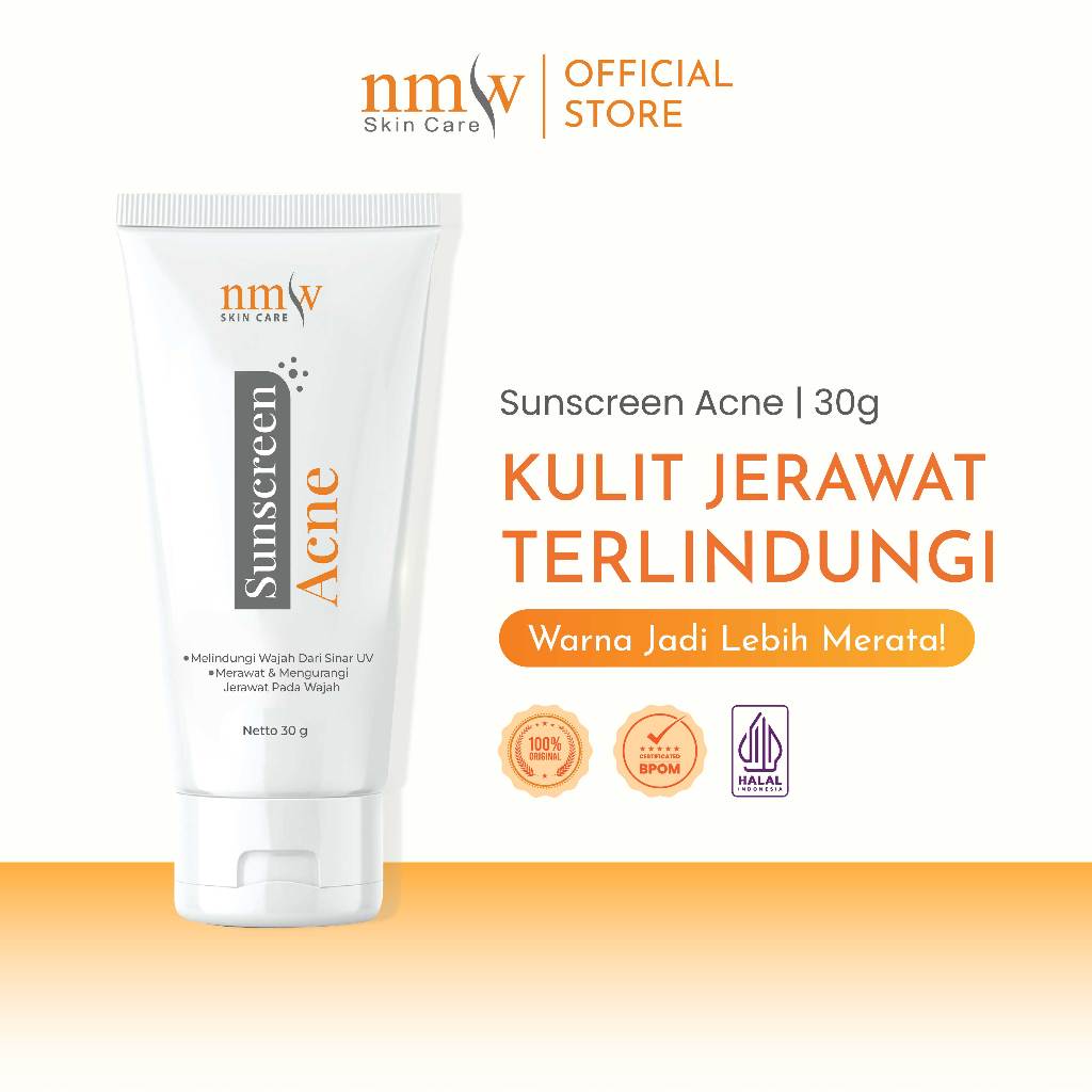 Jual NMW Sunscreen Acne - 30Gr | Shopee Indonesia