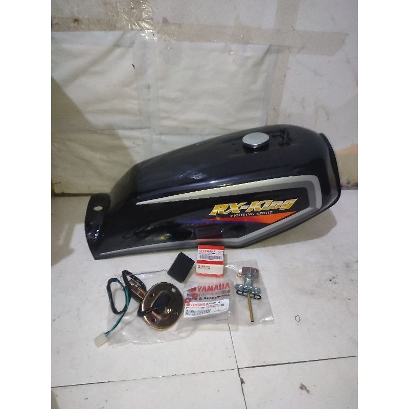 Jual TANGKI TENGKI RX KING SET HITAM LIST 2001 SILVER SESUAI POTO INI ...