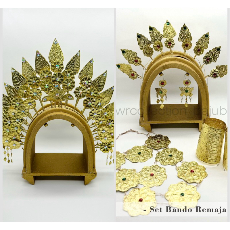 Jual AKSESORIES SET BANDO ADAT BUGIS MAKASSAR ORI - Bando Anak dan ...