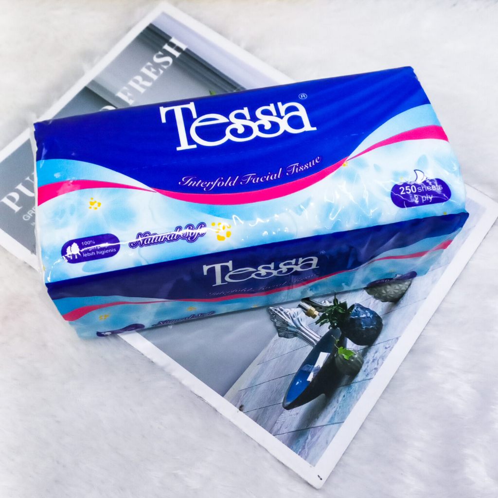 Jual FACIAL TISSUE / TISU WAJAH 250'S TESSA / TISSU TISU TESSA 250 ...