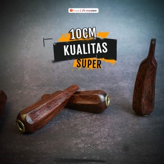 Jual once cangklong pipa kayu galih asem bentuk uniq segi enam gading ...