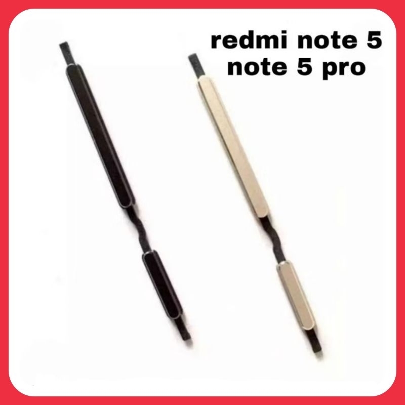 Jual TOMBOL LUAR POWER ON OFF & VOLUME REDMI NOTE 5 PRO NEW ORIGINAL | Shopee Indonesia