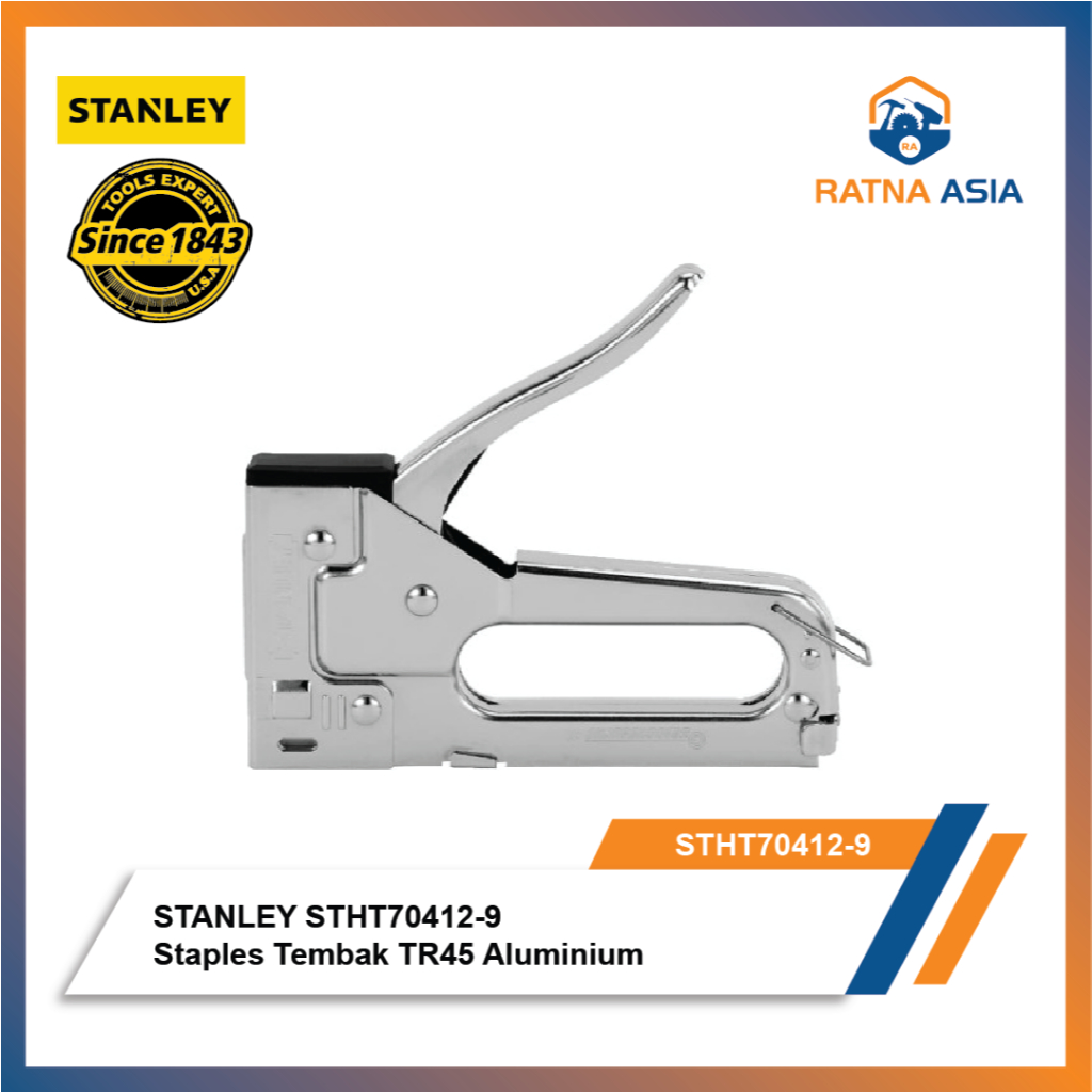 Jual Stanley STHT70412-9 TR45 + 1000 STAPLES PACK STANLEY BLACK&DECKER | Shopee Indonesia