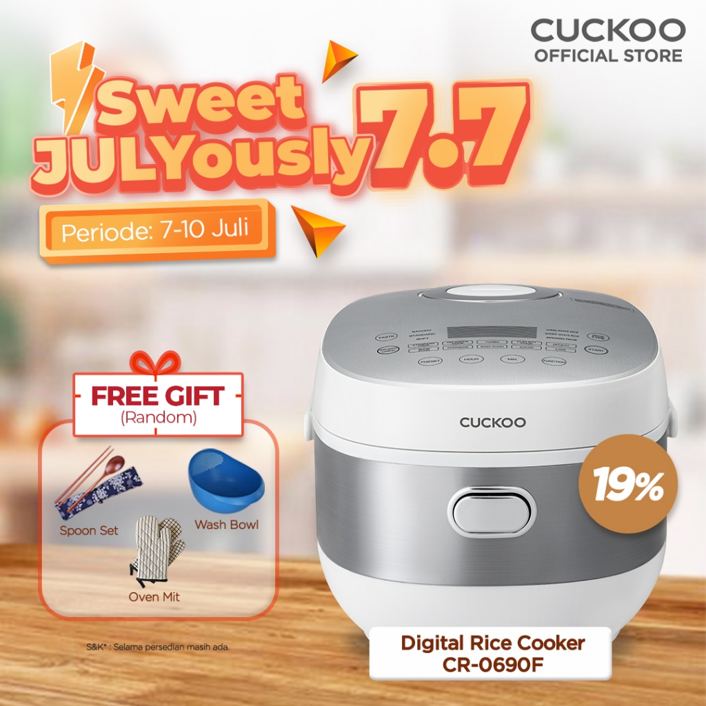 Jual CUCKOO Digital Rice Cooker 1 L CR-0690F Magic Com Penanak Nasi ...