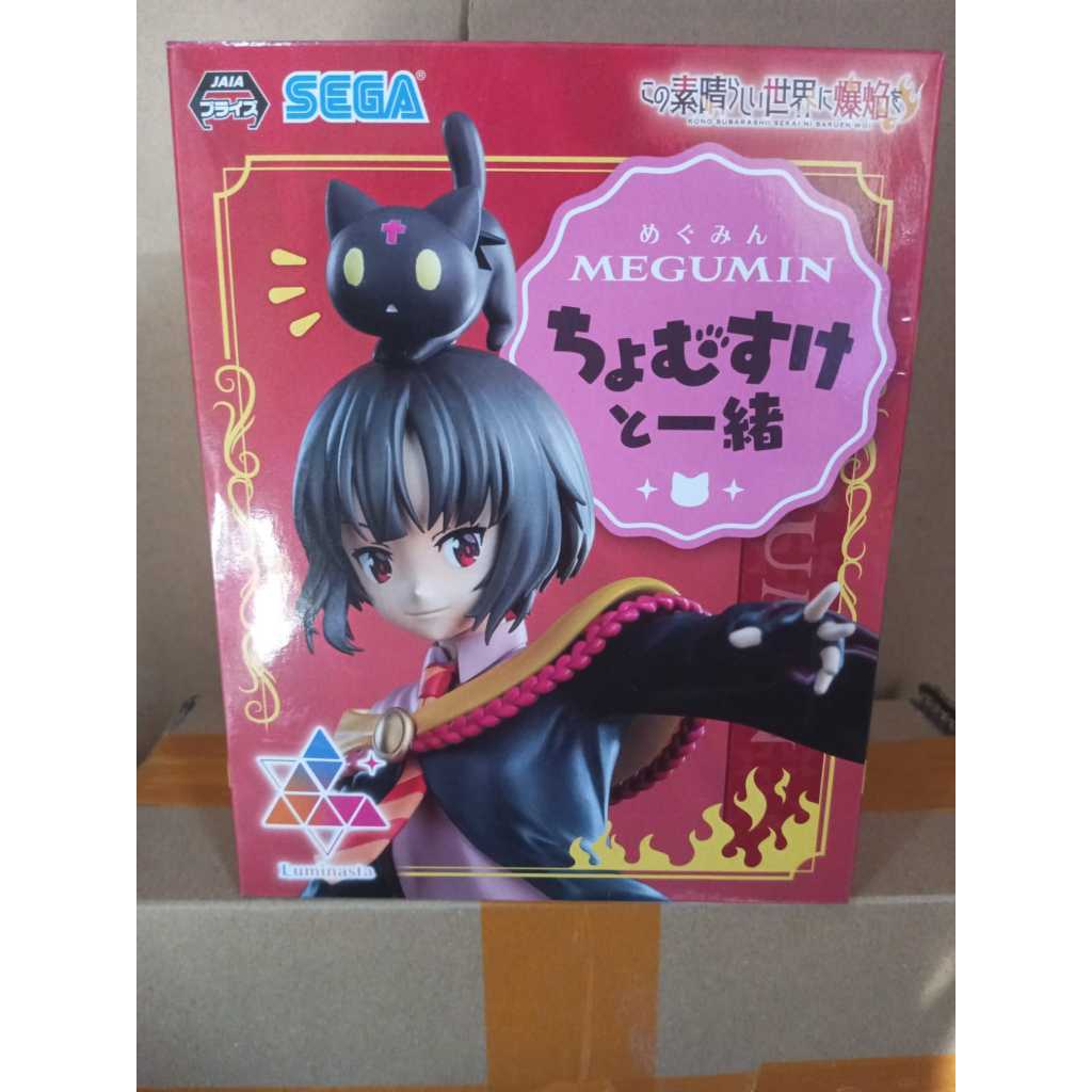 Jual Action Figure Luminasta Konosuba - Megumin with Chomusuke | Shopee ...