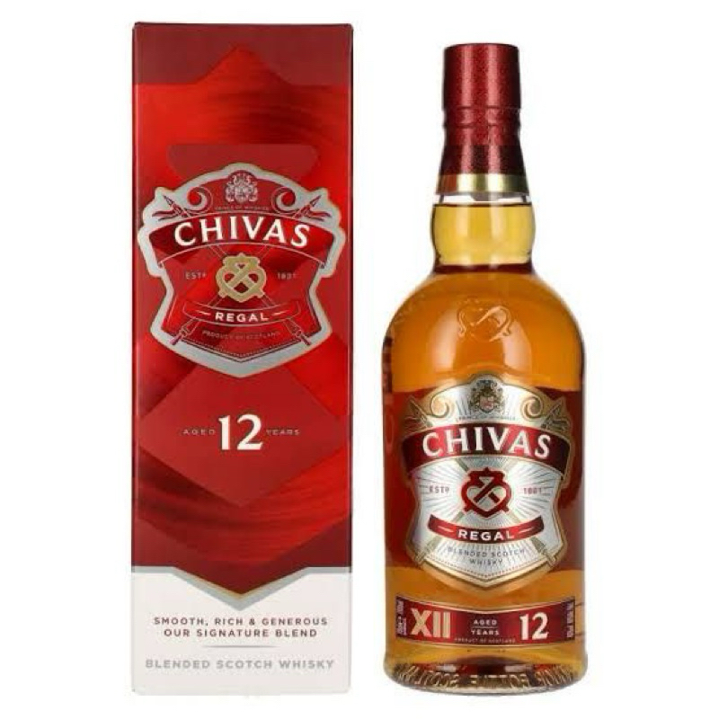 Jual Chivas Regal 12 y.o 750ml ( Segel & box ) | Shopee Indonesia