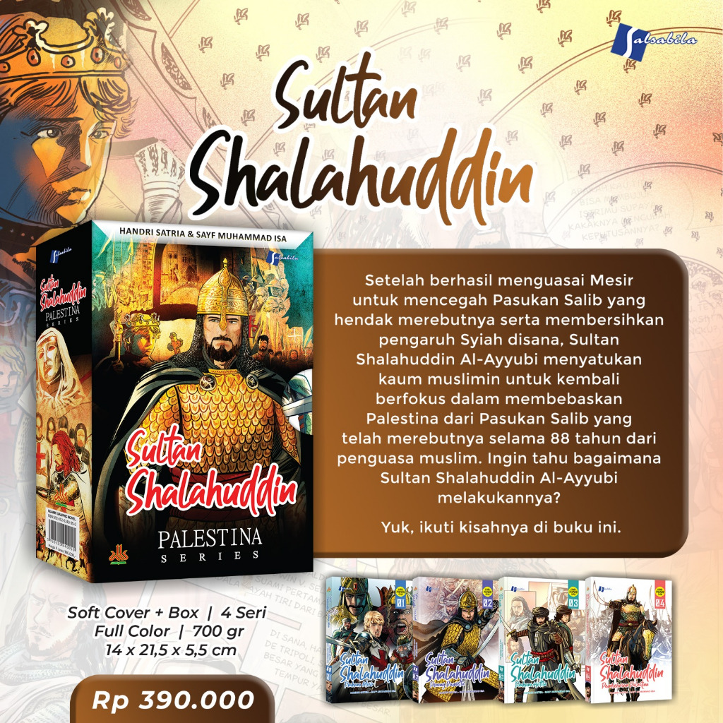 Jual Paket Komik Sultan Shalahuddin Series | Shopee Indonesia