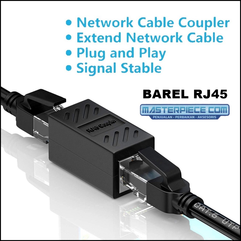 Jual Barel LAN RJ45 Gigabit Single Network Cat6 Cat 6 Cat7 Cat 7 N ...