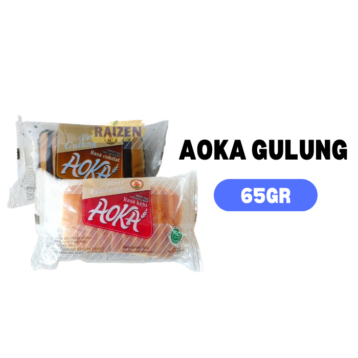 Jual Aoka Roti Gulung 65gr | Shopee Indonesia