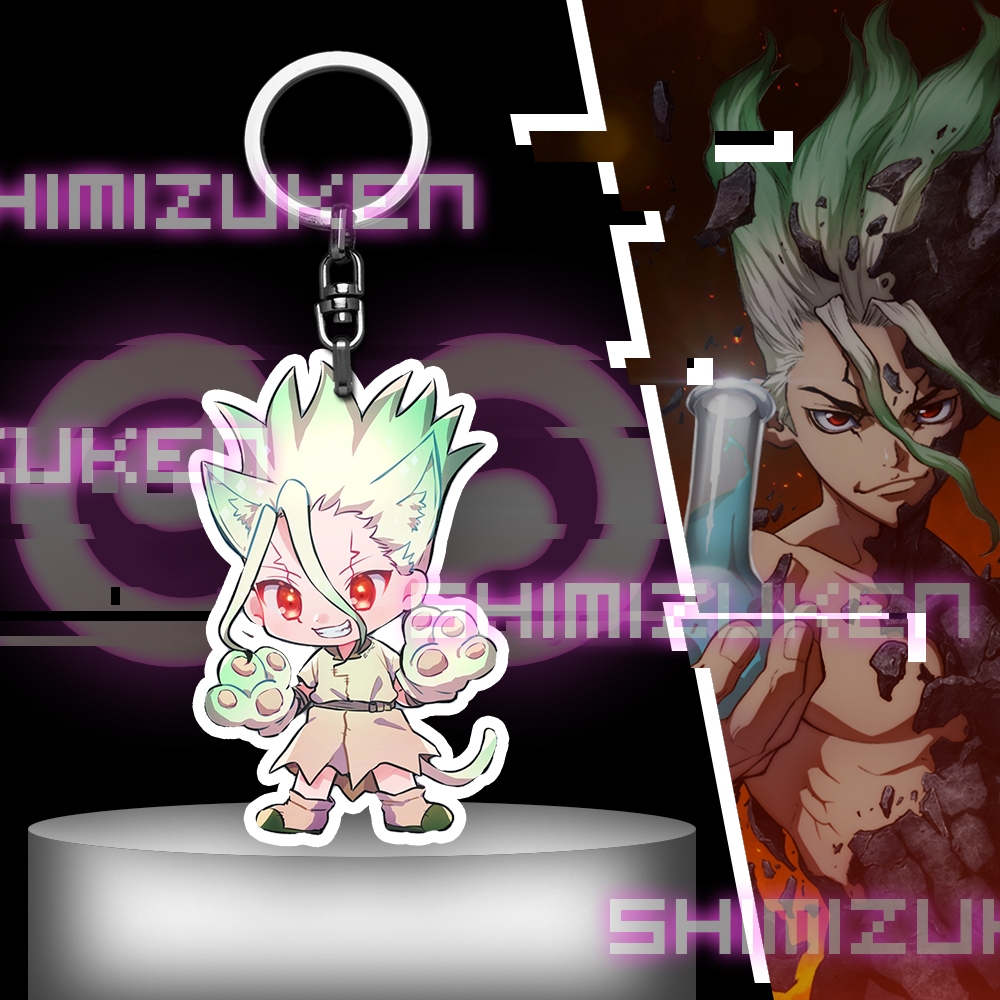 Jual Gantungan Kunci Anime Dr. Stone - Ganci Akrilik - Keychain Acrylic ...