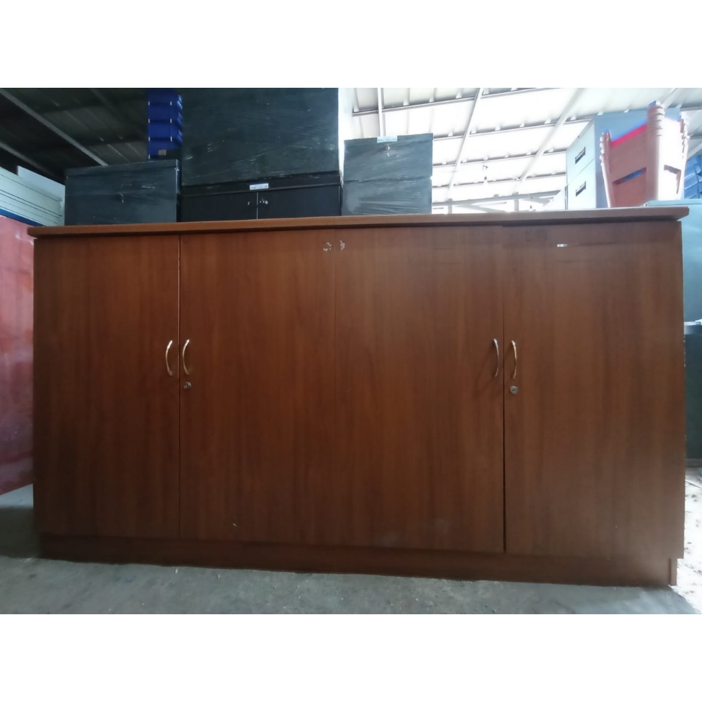 Jual lemari cabinet kayu 4 pintu | Shopee Indonesia