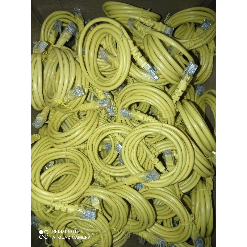 Jual Kabel LAN Kuning 8pin | Shopee Indonesia