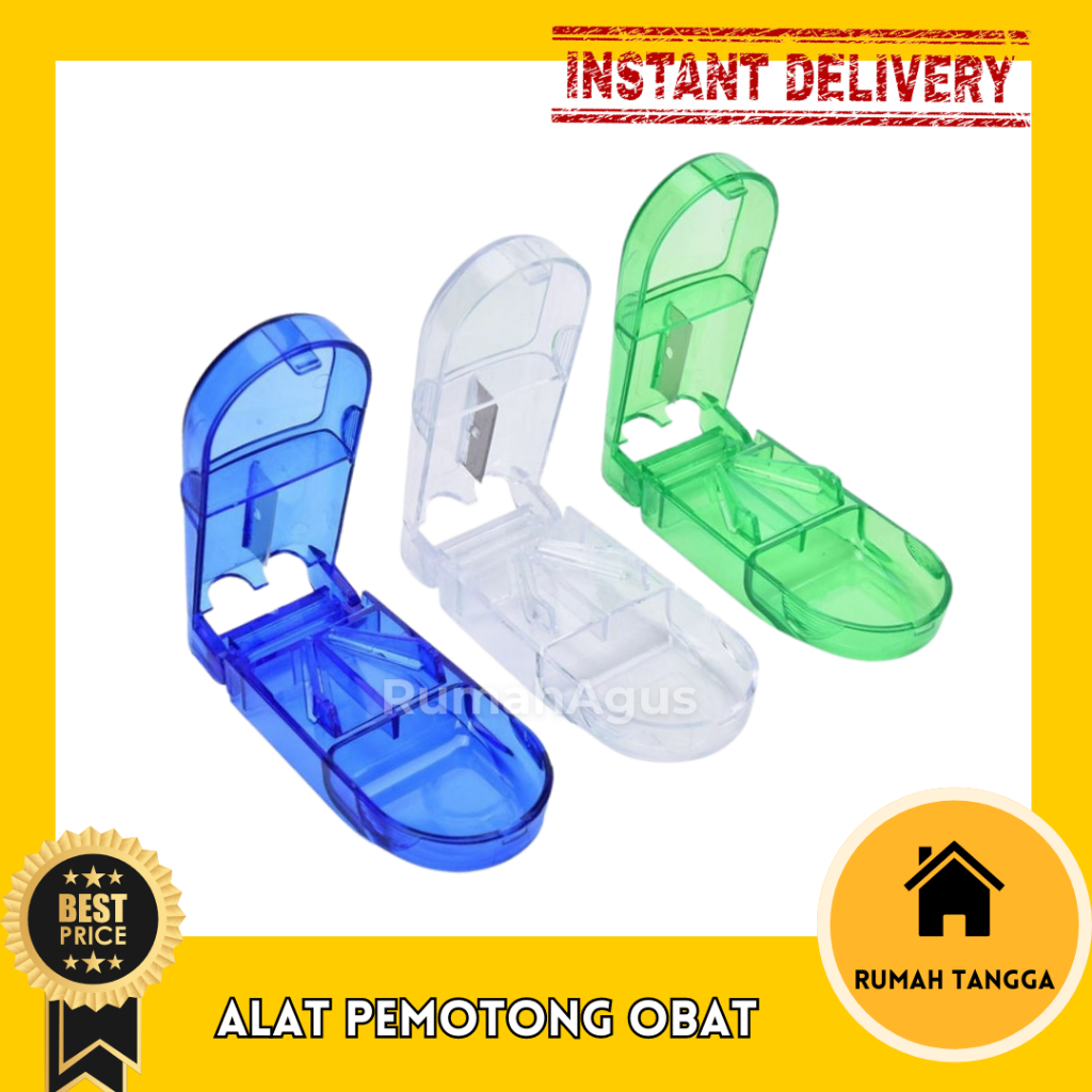 Jual Alat Pemotong Obat Tablet Termurah / Tempat Obat / PILL CUTTER ...