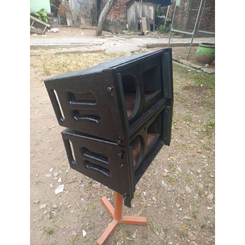 Jual Box line array 6 inch single+ tweeter finishing matte fiber ...