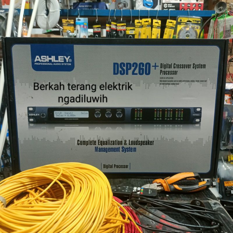 Jual ASHLEY DSP 260 + Original Digital crossover and processor 2in 6 out | Shopee Indonesia