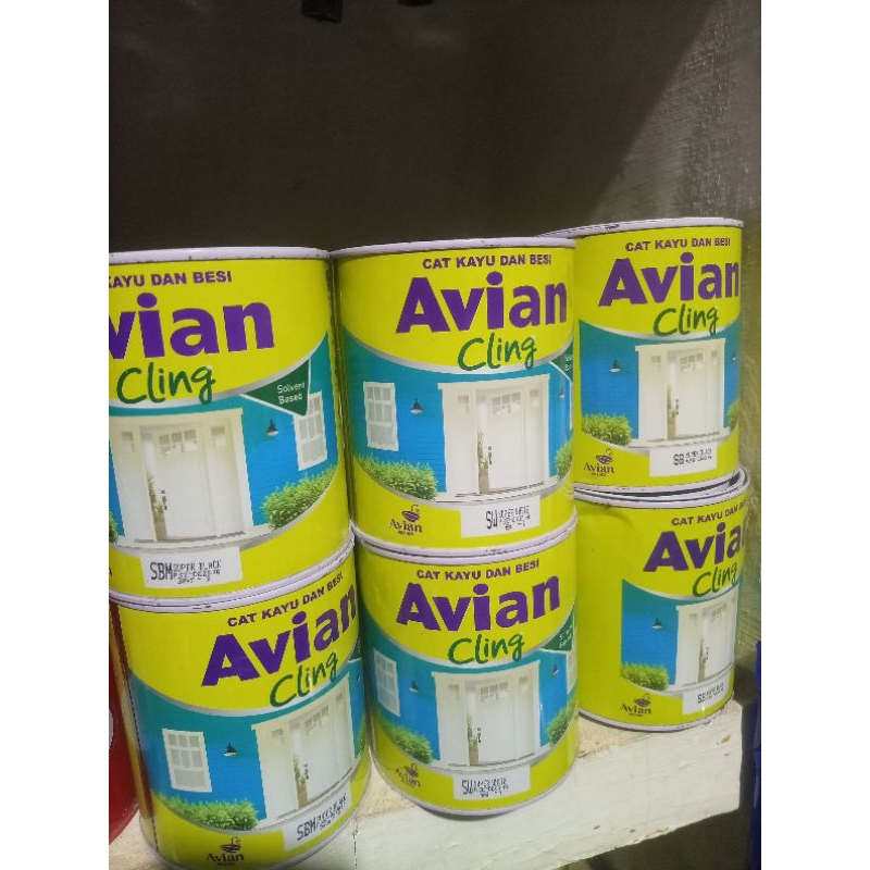 Jual Cat Avian Cling / Cat Besi / Cat Kayu / Cat Minyak Kemasan 1kg ...
