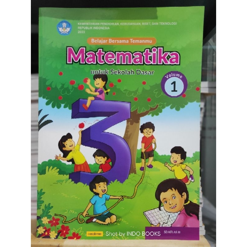 Jual BUKU MATEMATIKA KELAS 3 SD VOL 1 - KURIKULUM MERDEKA | Shopee Indonesia