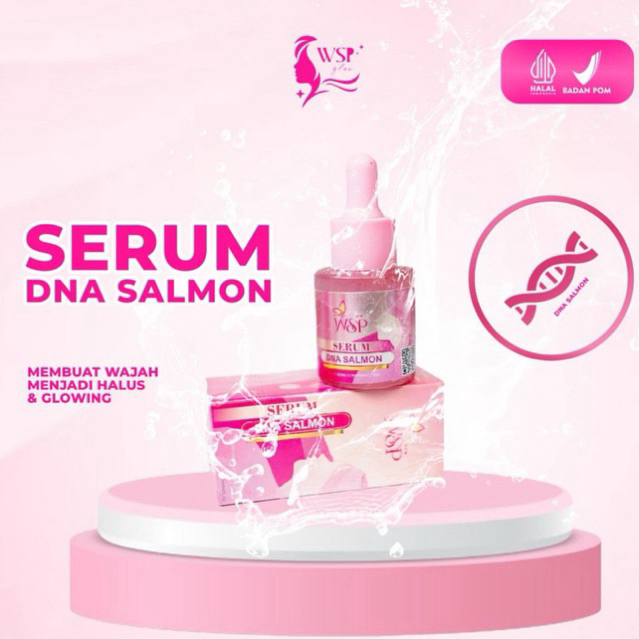 Jual SERUM DNA SALMON NEW WSP GLOW | Shopee Indonesia