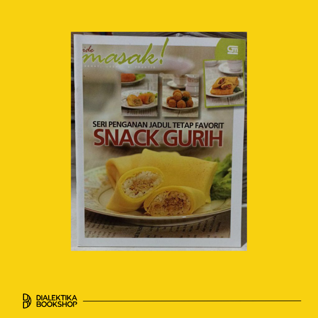 Jual Ide Masak Seri Penganan Jadul Tetap Favorit SNACK GURIH - Buku ...