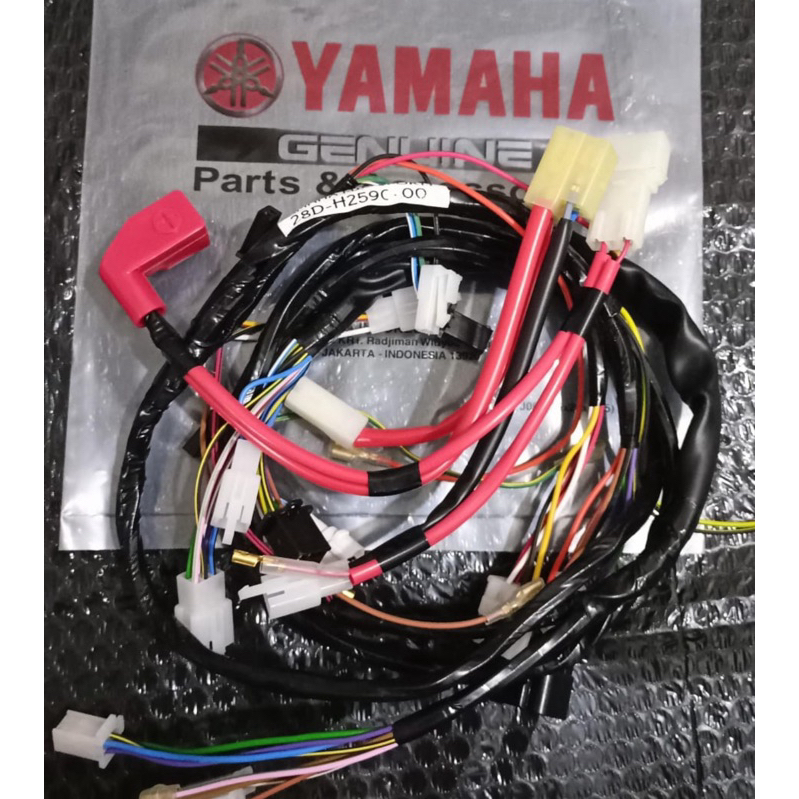 Jual KABEL BODY FULLSET KABEL AKI MIO NEW MIO SMILE YAMAHA 28D | Shopee ...