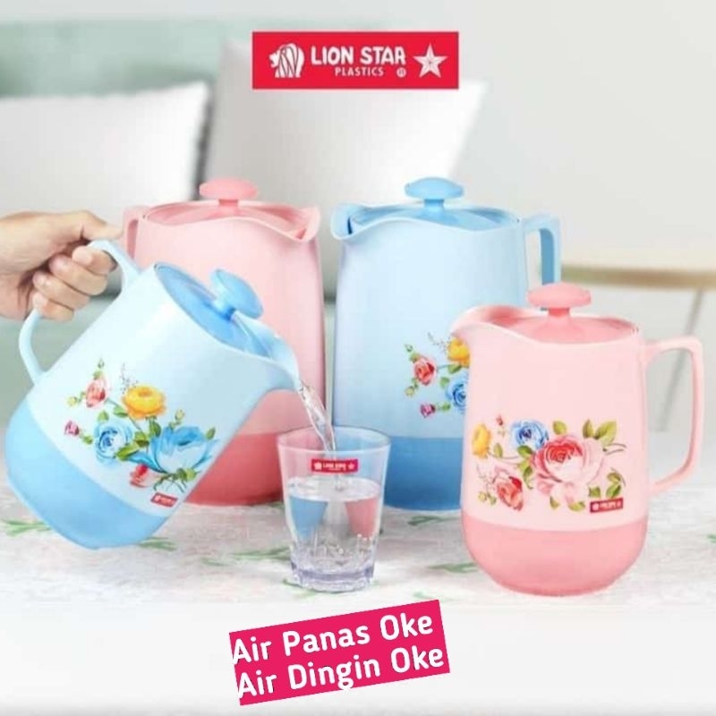 Jual Teko Lion Star 1.3 Dan 2,1 Liter Eskan Serba Guna Panas/Dingin | Shopee Indonesia