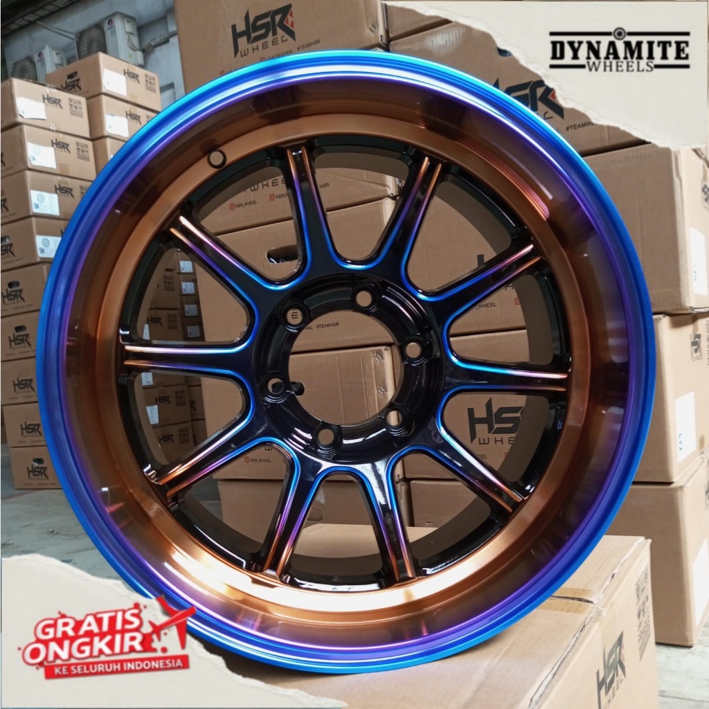 Jual Velg Mobil Samlong Ring 18 Lebar 95 Velg Mobil HSR TOBOALI R18 Pajero Fortuner Hilux Ranger ...