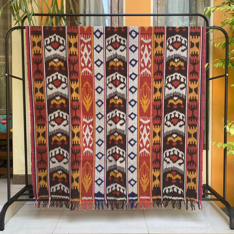 Jual Kain Tenun Blanket Etnik Asmat Premium Series | Shopee Indonesia