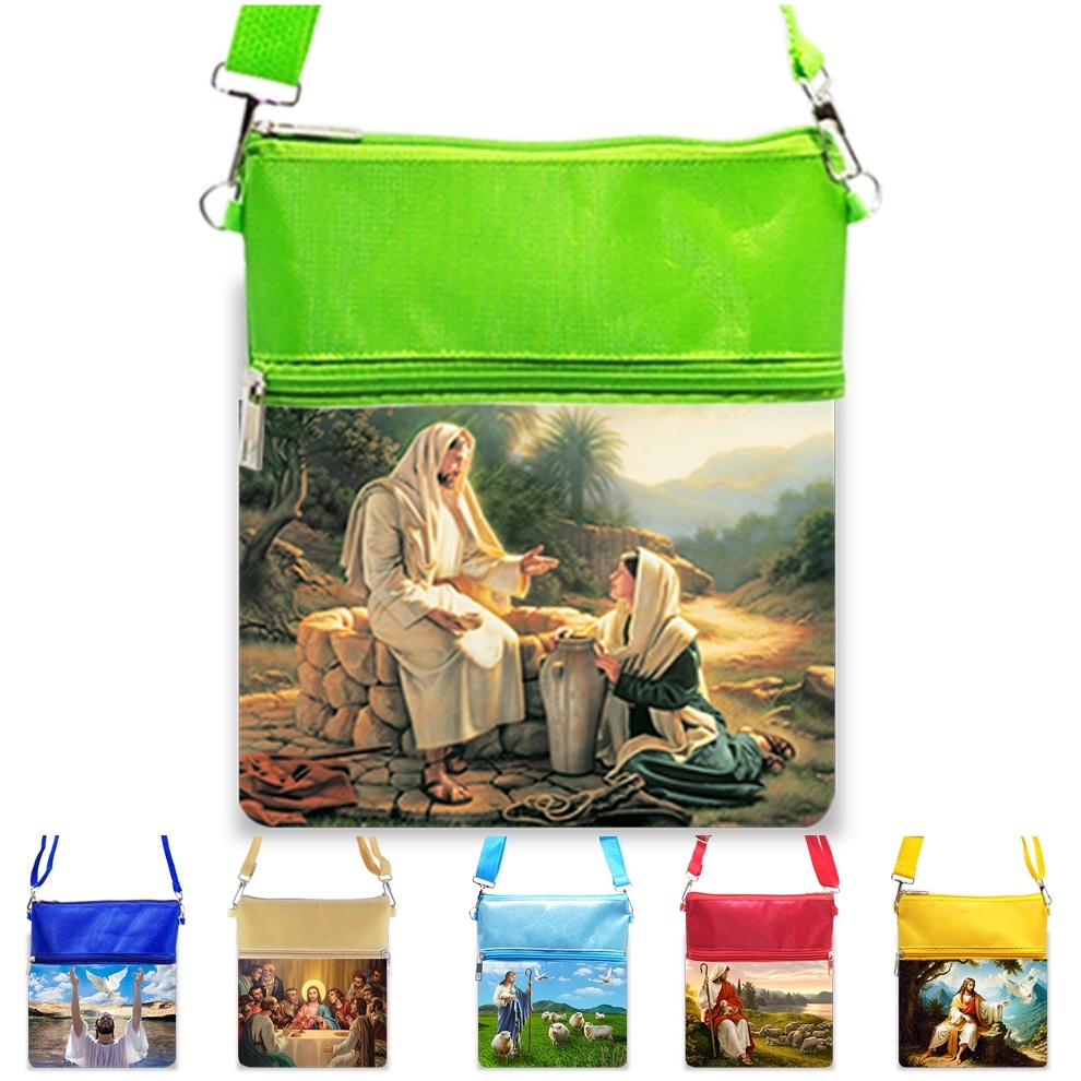 Jual DAHSYAT Sling 2 Ruang Seri Yesus Kristus Jesus Christ Souvenir ...