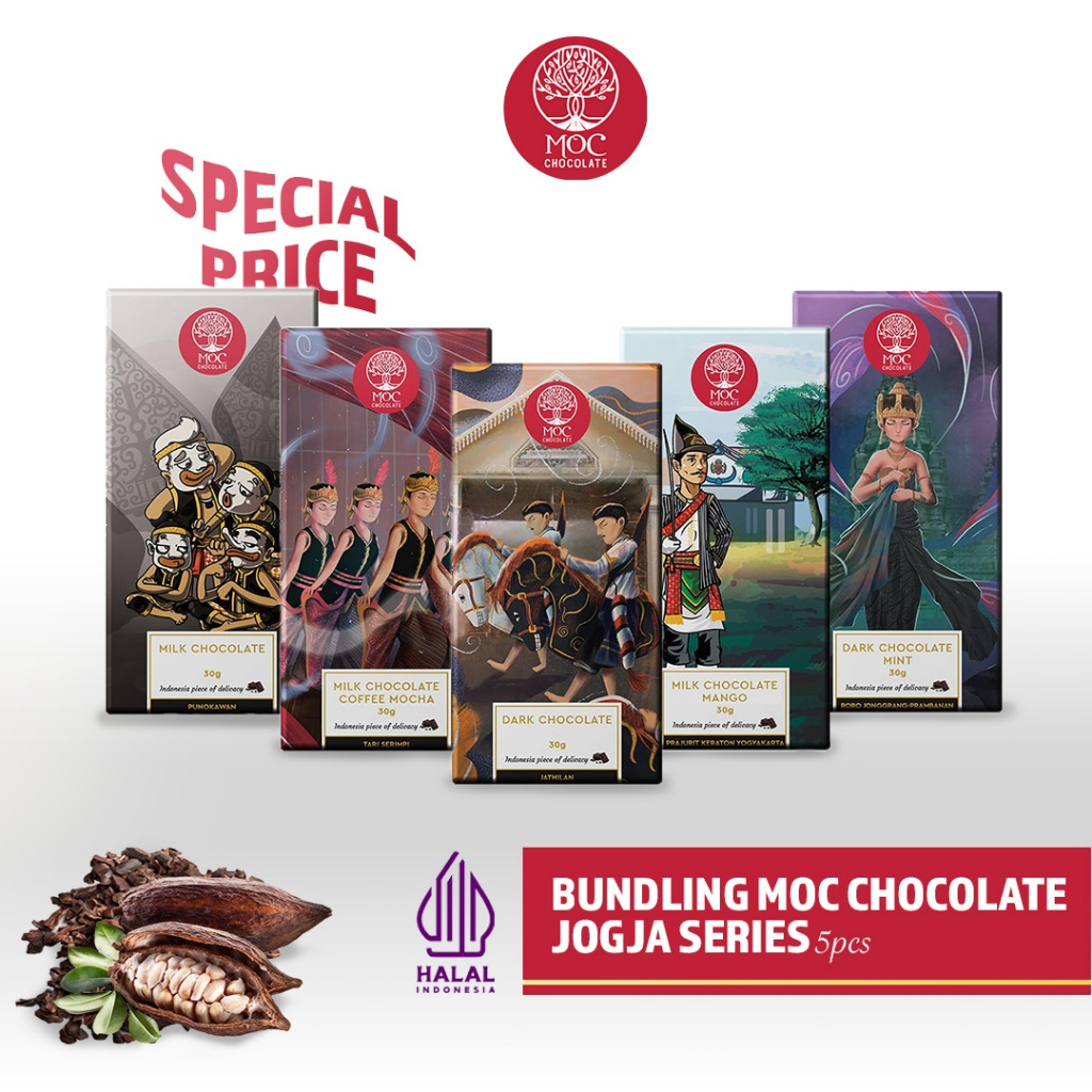 Jual MOC Chocolate - Paket Hemat Bundling Jogja Series 30gr x 5pcs ...