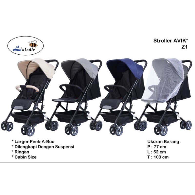 Jual LABEILLE - Stroller Avik+ | Shopee Indonesia