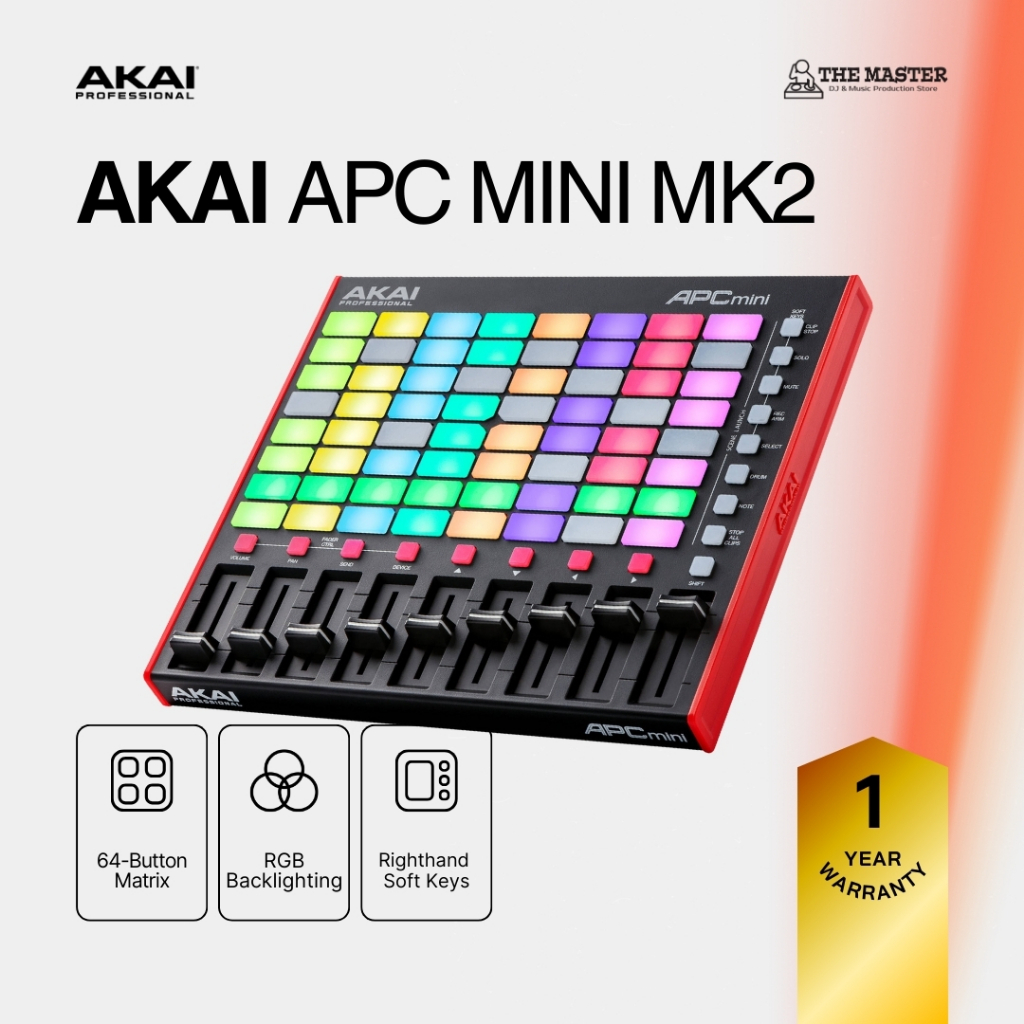 Jual [Ready Stock] Akai APC Mini Mk2 Ableton Live Midi Controller | Shopee Indonesia