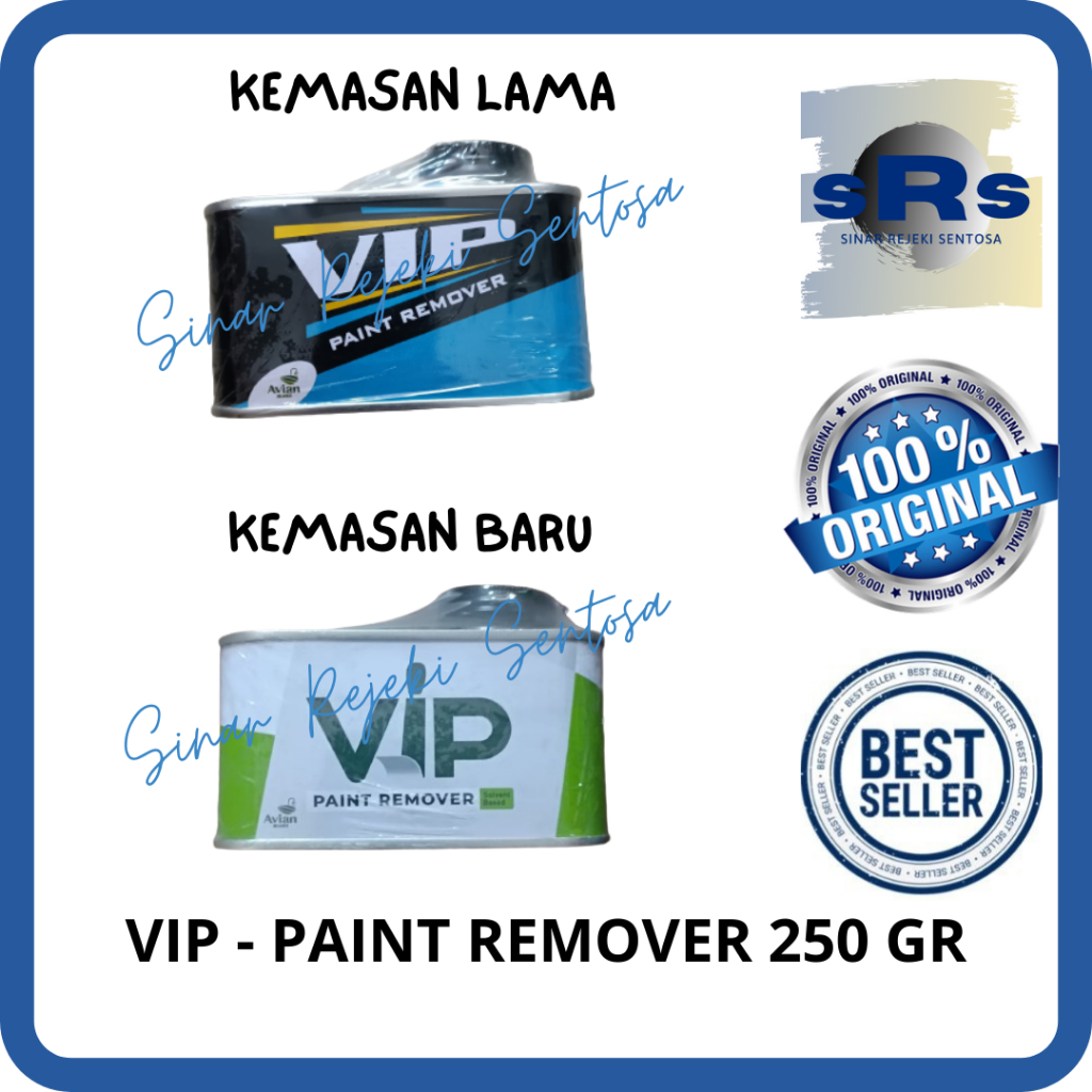 Jual VIP - PAINT REMOVER/CAIRAN PENGELUPAS CAT 250 GRAM | Shopee Indonesia