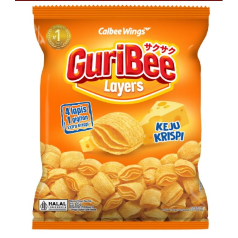 Jual Guribee Rasa KEJU 65gr , siap kirim Gojek, Grab, instant kurir ...