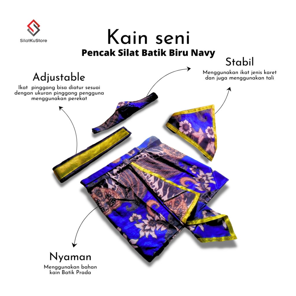 Jual Seragam Beladiri Pencak Silat Kain Batik Sembong Dodot Festival ...