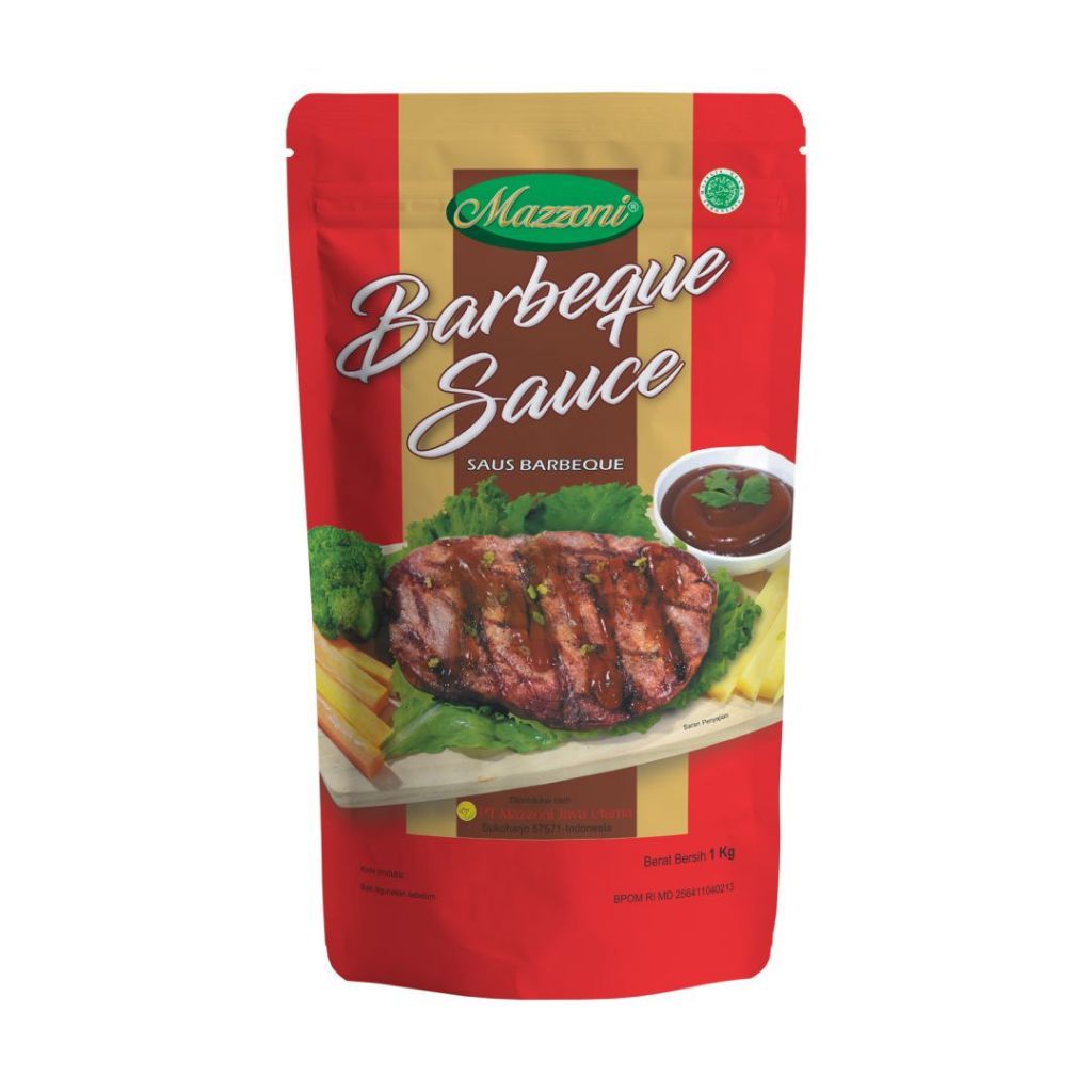 Jual Mazzoni Saus Barbeque 1 Kg | Shopee Indonesia