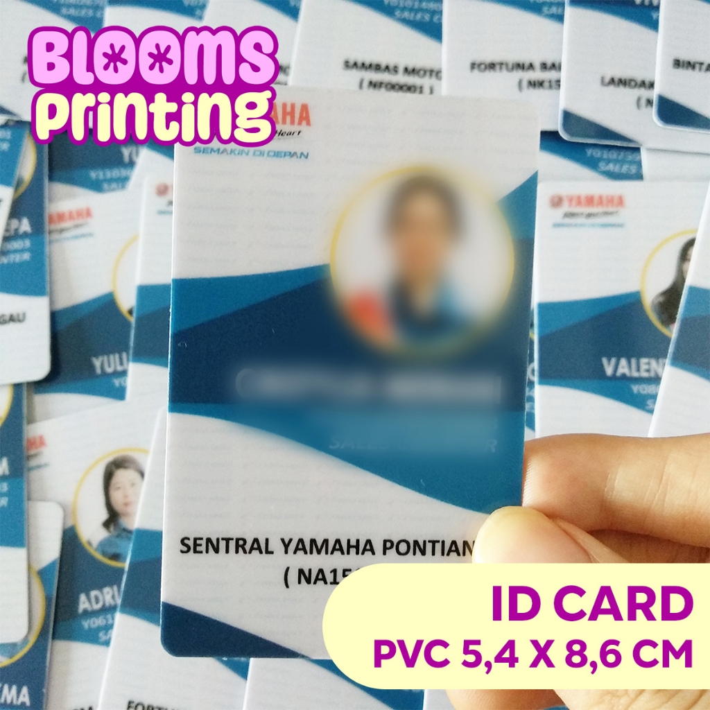 Jual ID Card Bahan PVC Tebal Anti Luntur | Shopee Indonesia