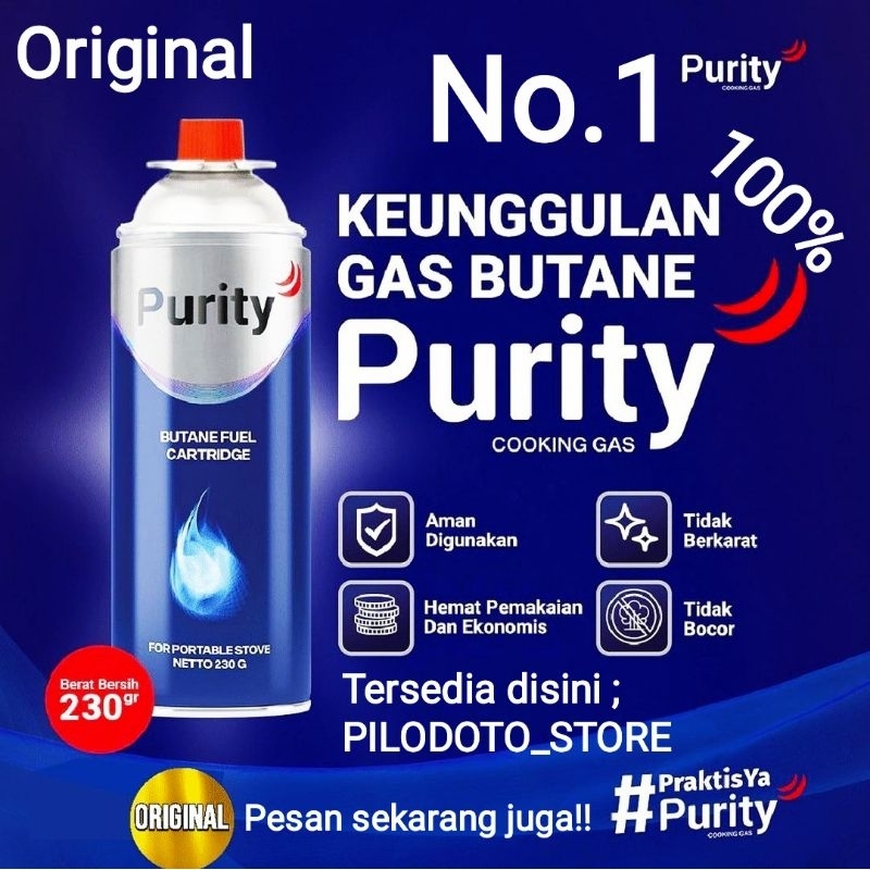 Jual Gas Purity Gas Mini Gas Portabel Gas Kaleng Gas Murni Gas Kompor ...