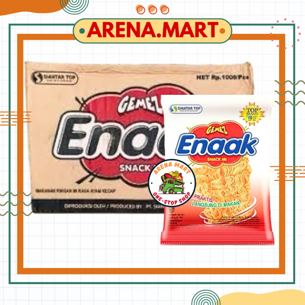 Jual Siantar Top Mie Gemez Gemes Enaak Enak Snack Mi Instan Goreng ...