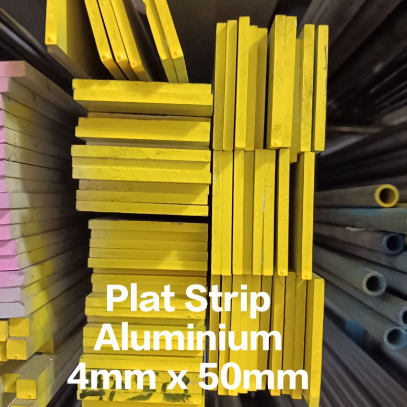 Jual Plat Strip Aluminium 4mm x 50mm x 300mm | Shopee Indonesia