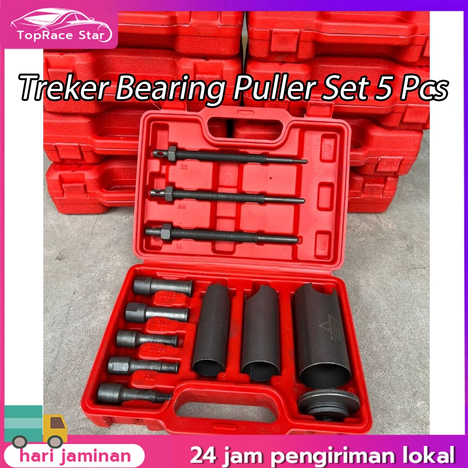 Jual GRIP ON TREKER BEARING PULLER SET DISASSEMBLER SET 5 PCS TREKER ...